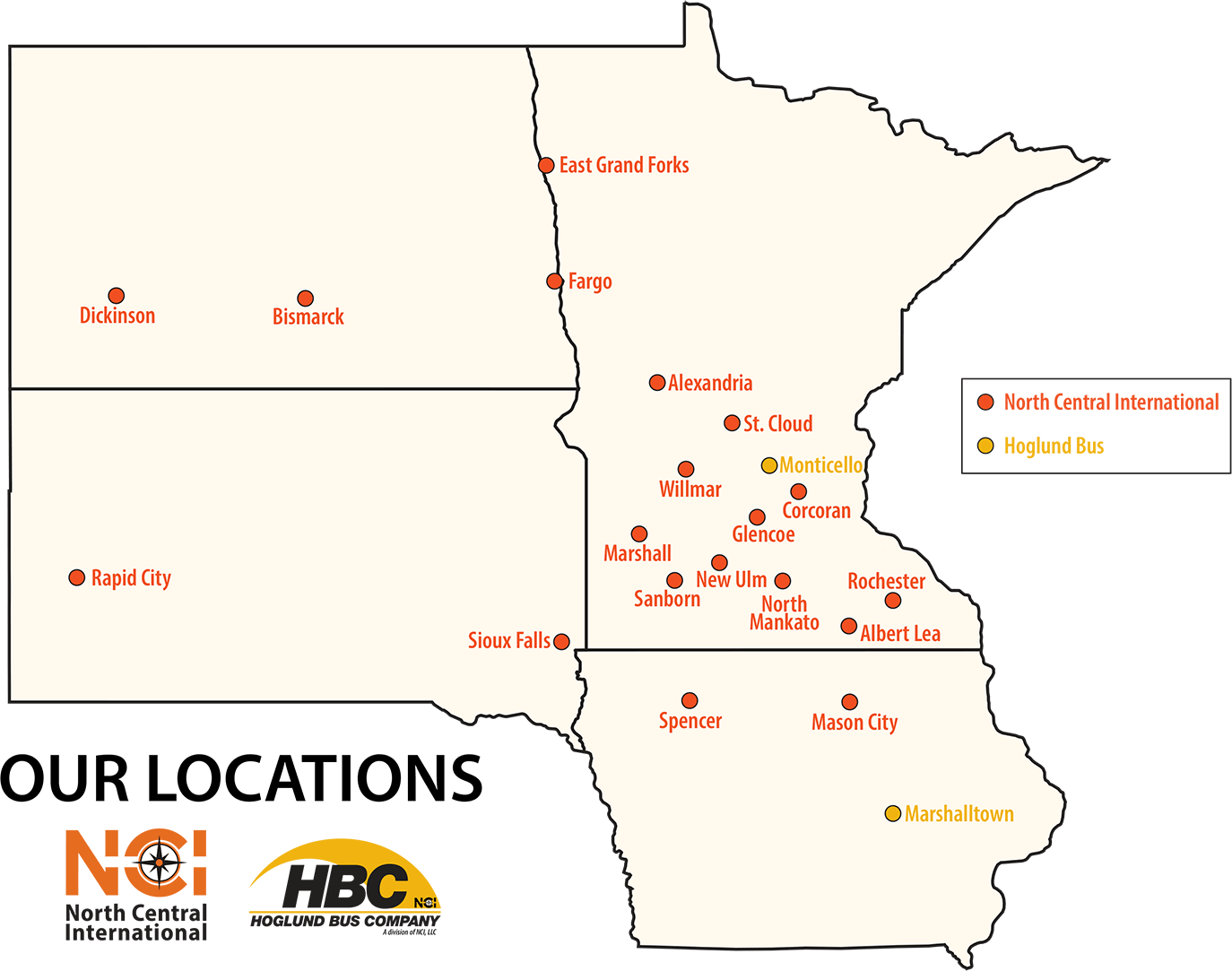 Hoglund Bus | North Central Intl | IA, MN, SD | Dealer